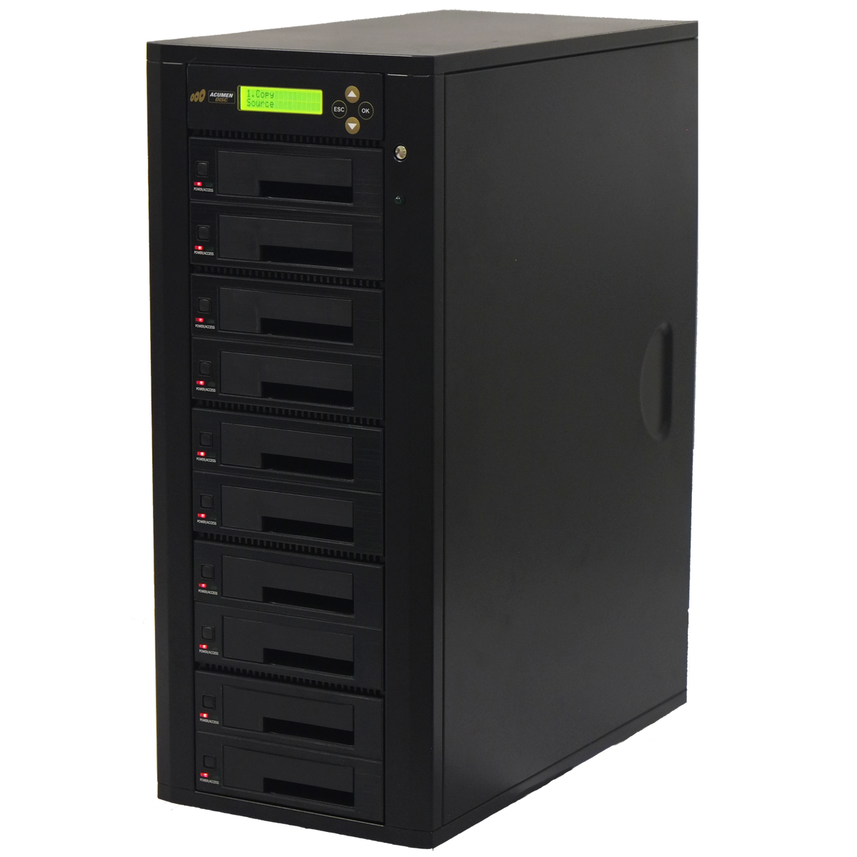 Acumen Disc 1 to 9 SATA I hard drive & ssd duplicator - 150mb/second ...
